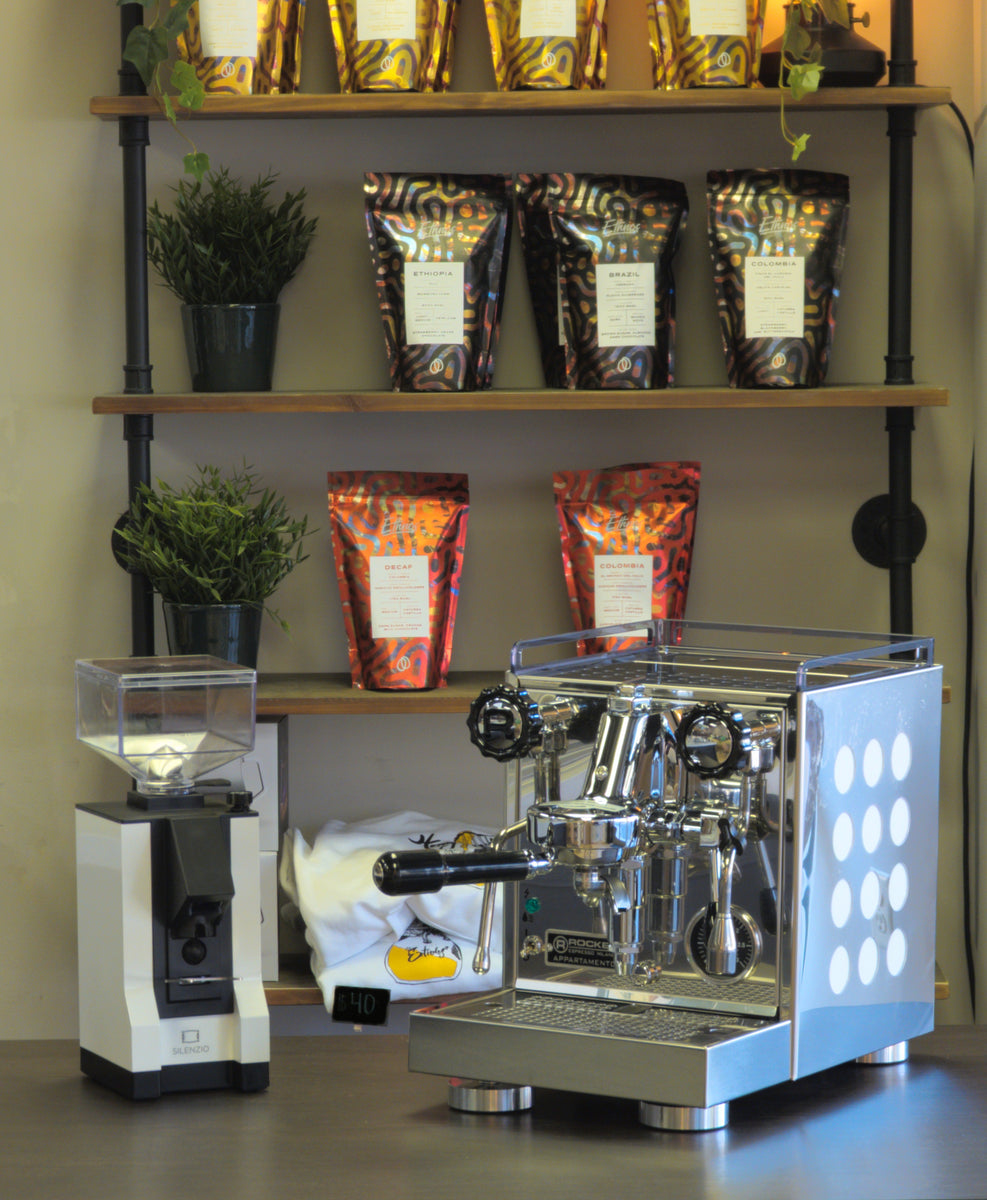 Eureka Silenzio Grinder – Ethnos Coffee Roasters